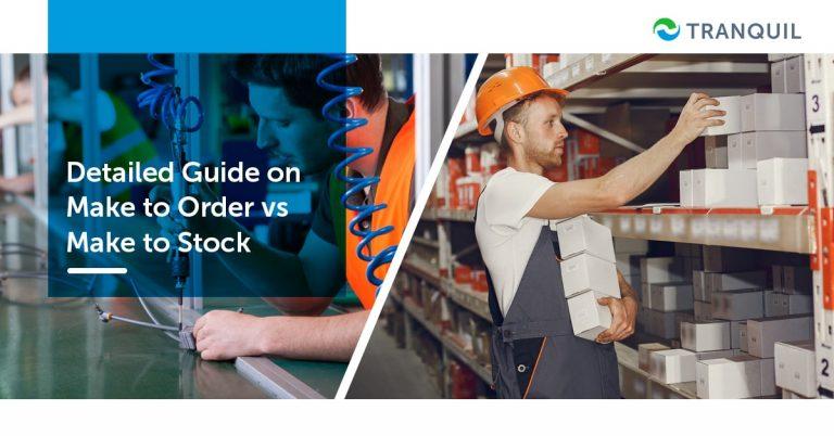 Make to Order vs Make to Stock Make to Order vs Make to Stock